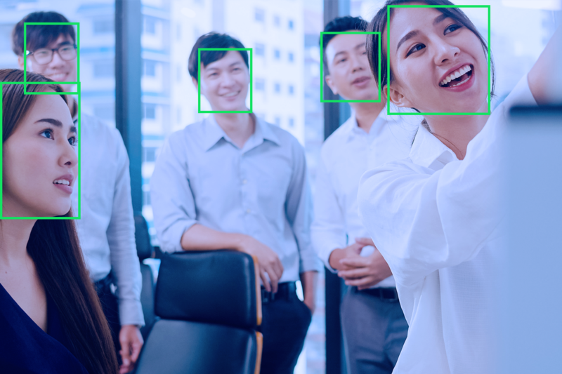 aiSee FACE - 인공지능 안면인식 신경망 활용해 실시간 얼굴 검출 및 분석